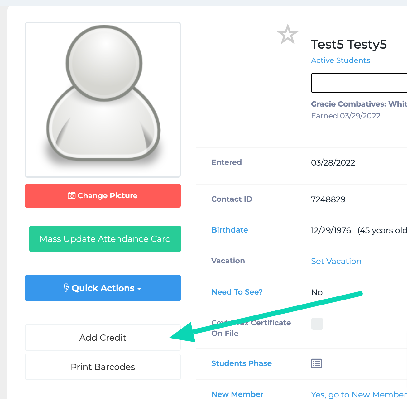 Account Credits – Spark For CTCs Knowledgebase