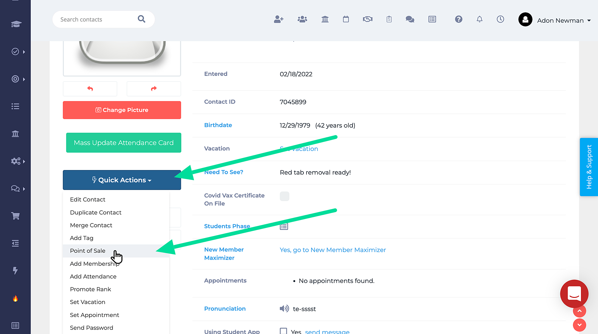 POS Layout – Spark For CTCs Knowledgebase